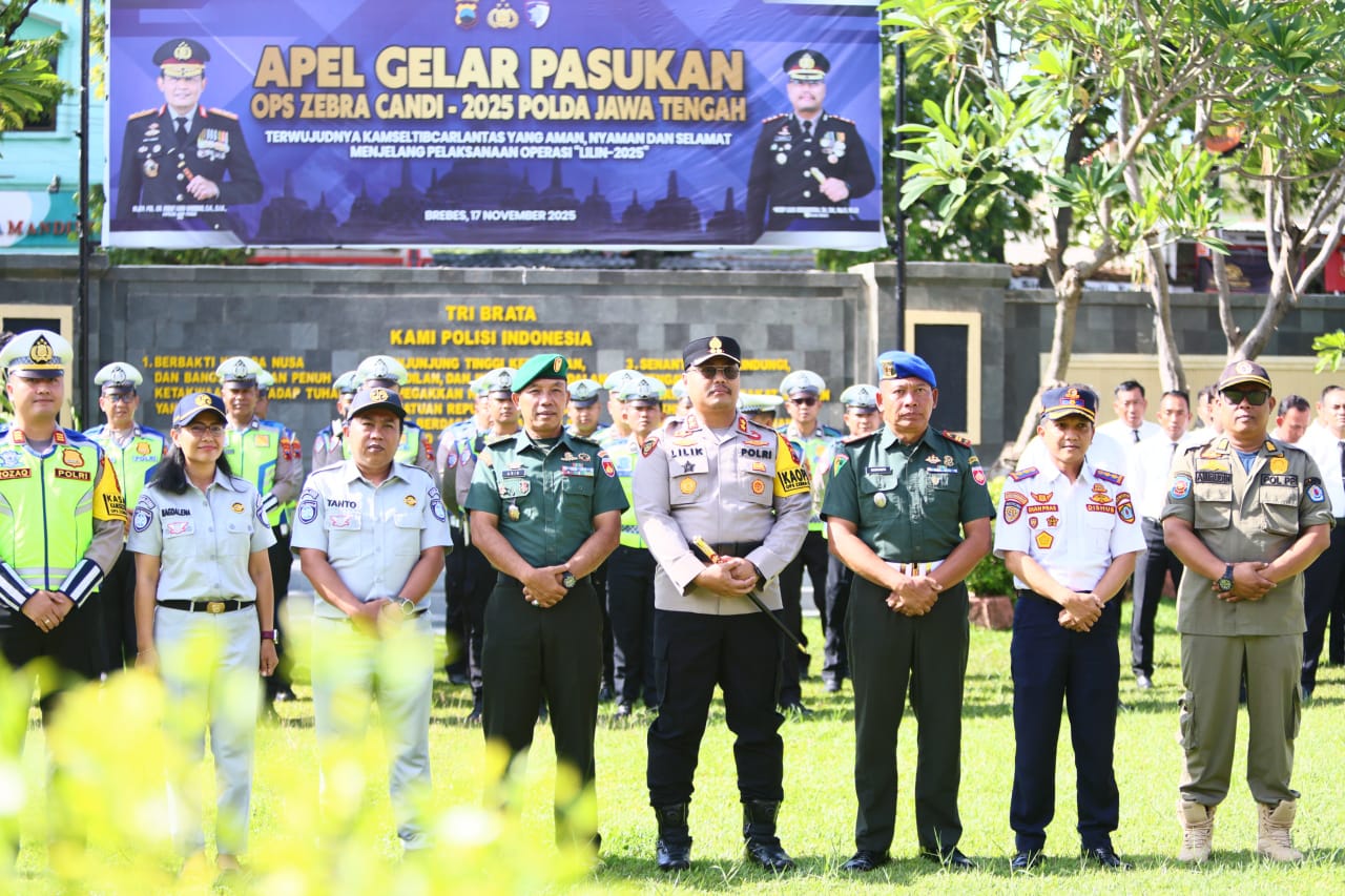 Polres Brebes Resmi Gelar Operasi Zebra Candi 2025, Tekan Angka ...